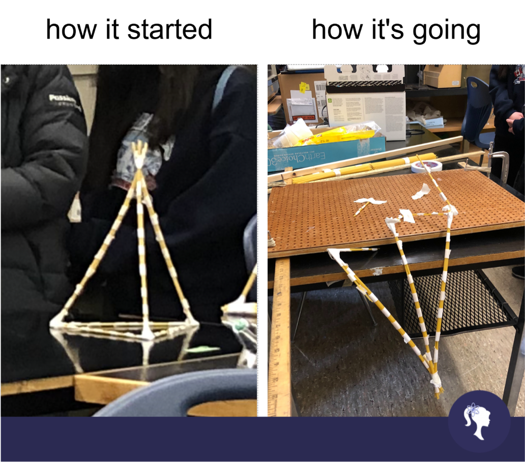 Spaghetti Tower Building Challenge - STEM Sorority