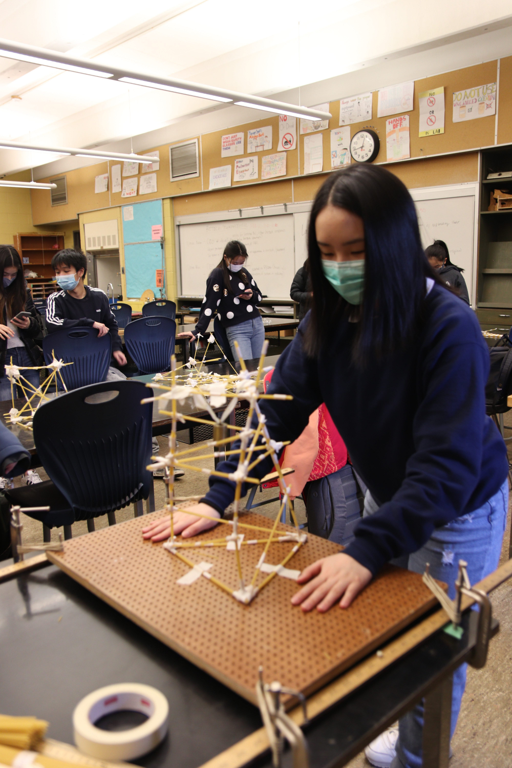 Spaghetti Tower Building Challenge - STEM Sorority